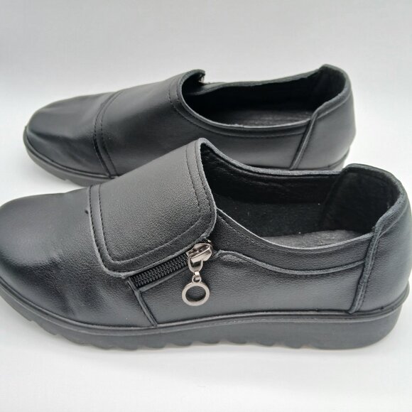 Fashion Shoe Made in China | Shoes | Sale Womens Genuine Leather Slip ...